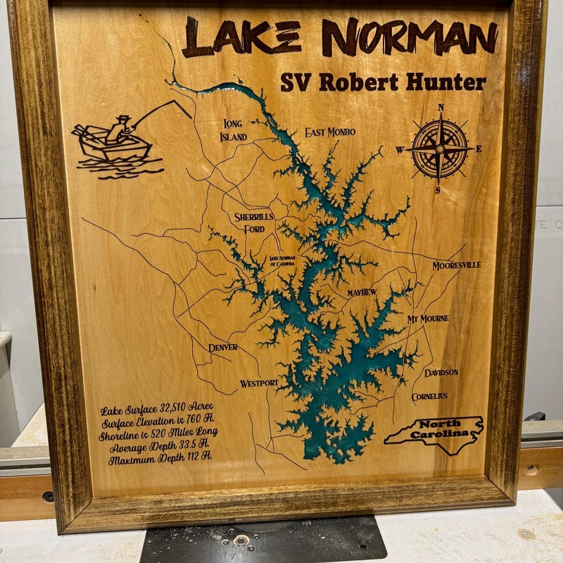 Lake Norman Art - Etsy