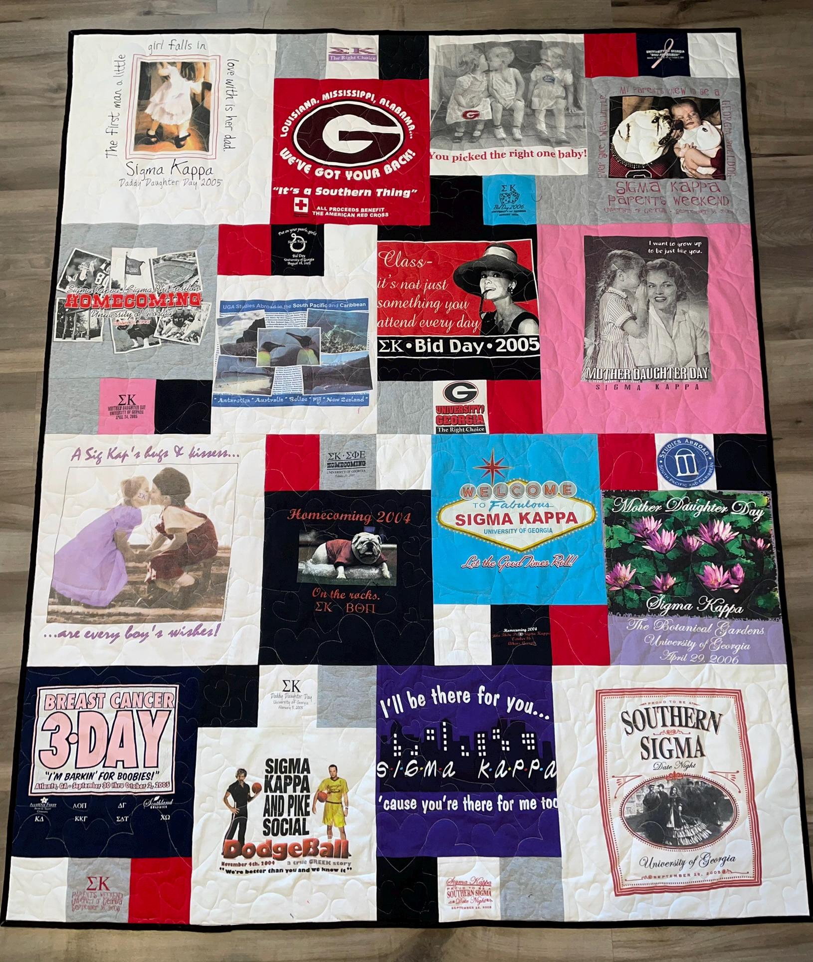 Memory Quilt - Custom (photo or T-shirt) - Etsy