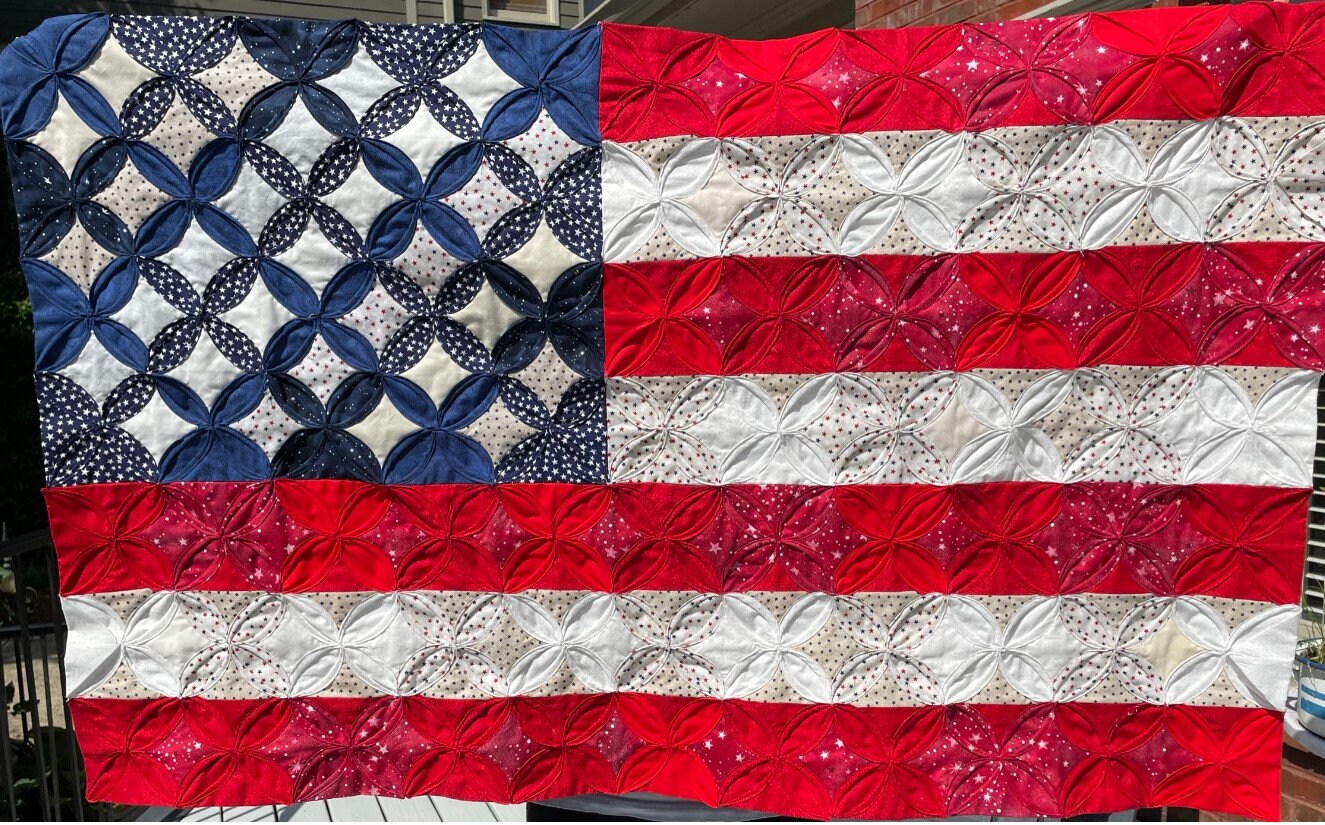 Windows on America (cathedral Window Pattern) - Etsy