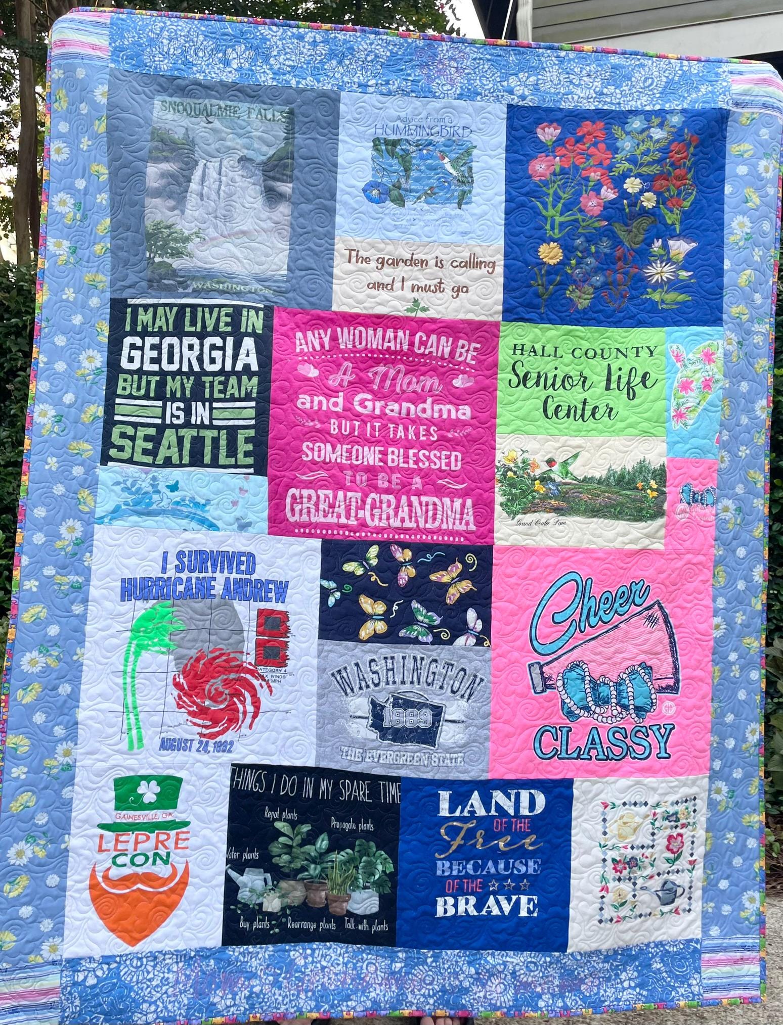 Memory Quilt - Custom (photo or T-shirt) - Etsy