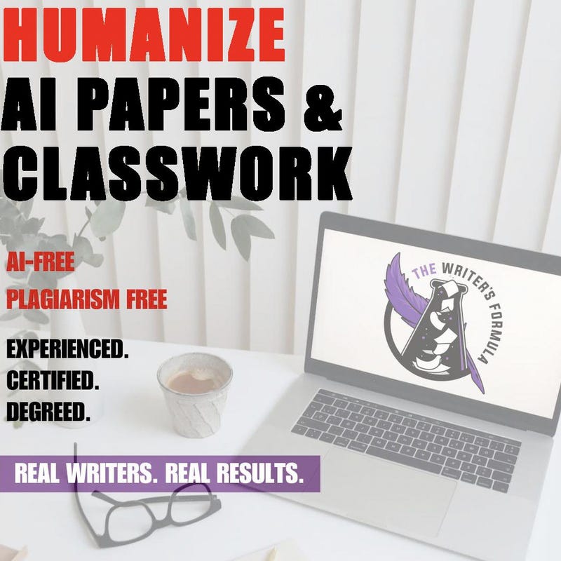 Humanize a Paper - Etsy