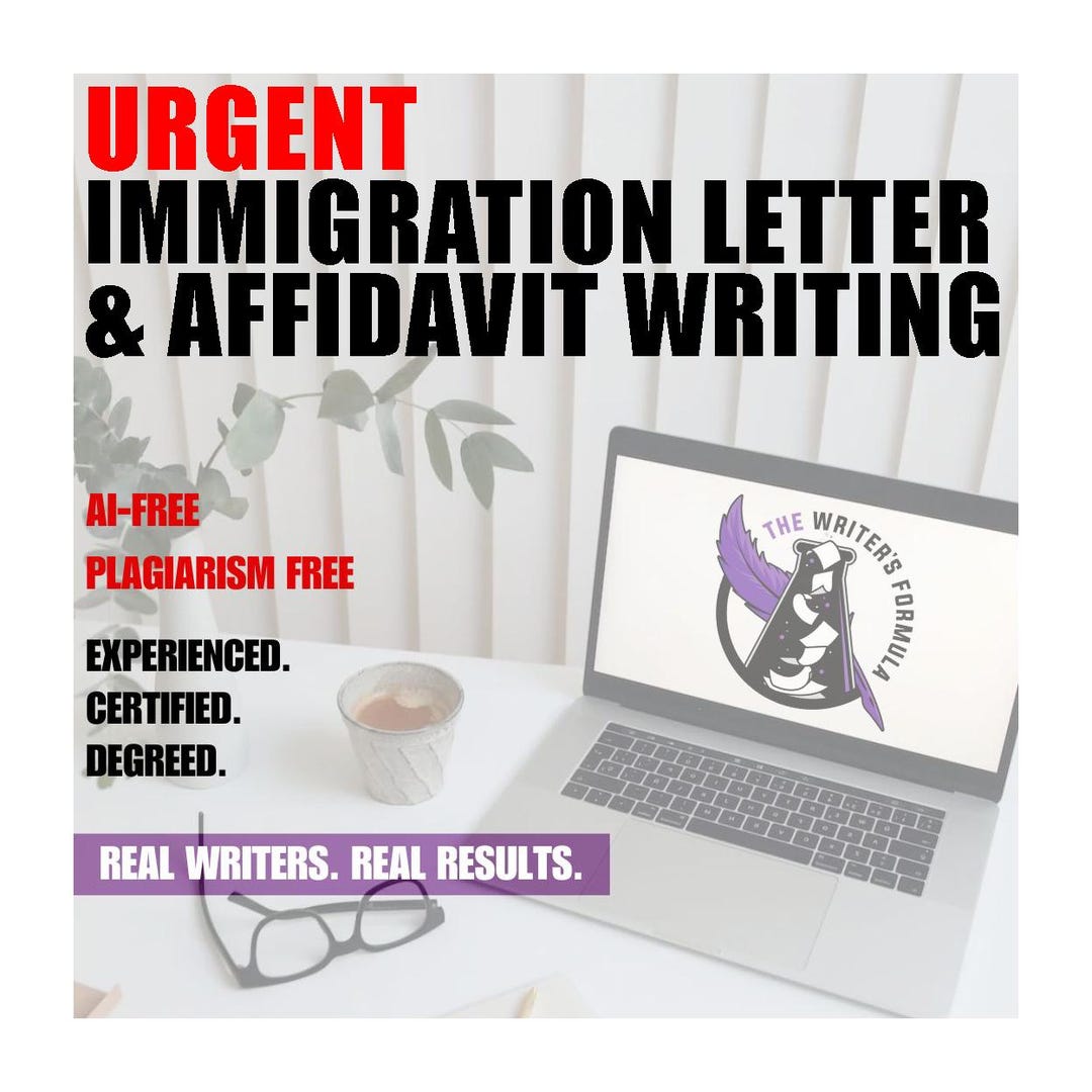 Immigration Letter & Affidavit Writing | Deportation, USCIS, Visa ...