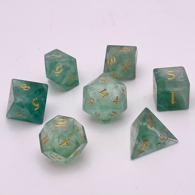 Crystal Dice - Etsy