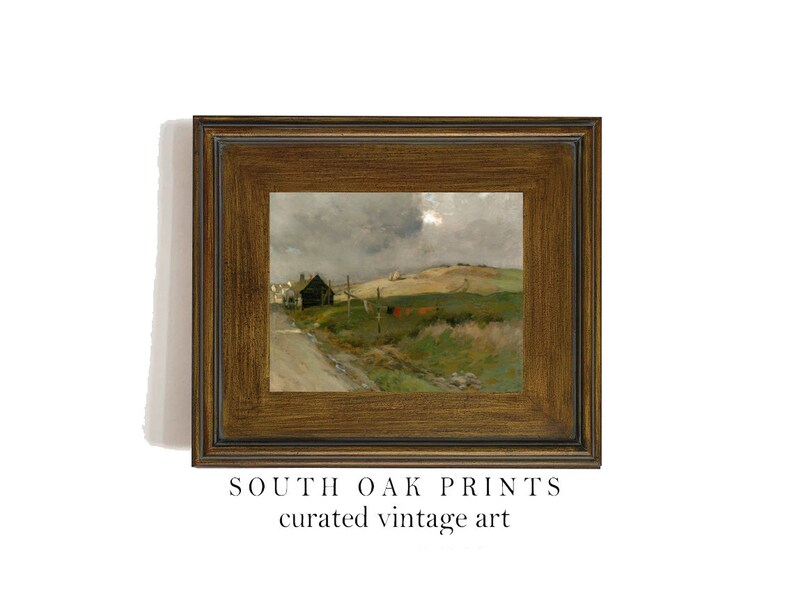 Vintage Farmhouse Print | PRINTABLE FILE DOWNLOAD | Painting Wall Art ...