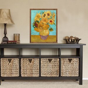 Van Gogh Sunflowers PRINTABLE Digital FILE Download Print Floral Wall ...