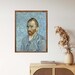 Van Gogh Self Portrait Blue Wall Art Painting PRINTABLE Digital FILE ...