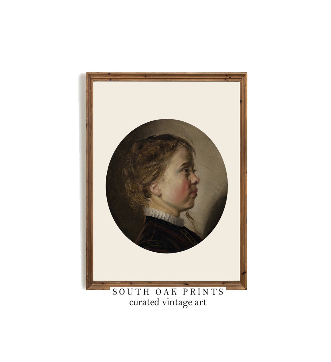 Antique Boy Portrait Oil Painting Print | DIGITAL DOWNLOAD | Vintage ...