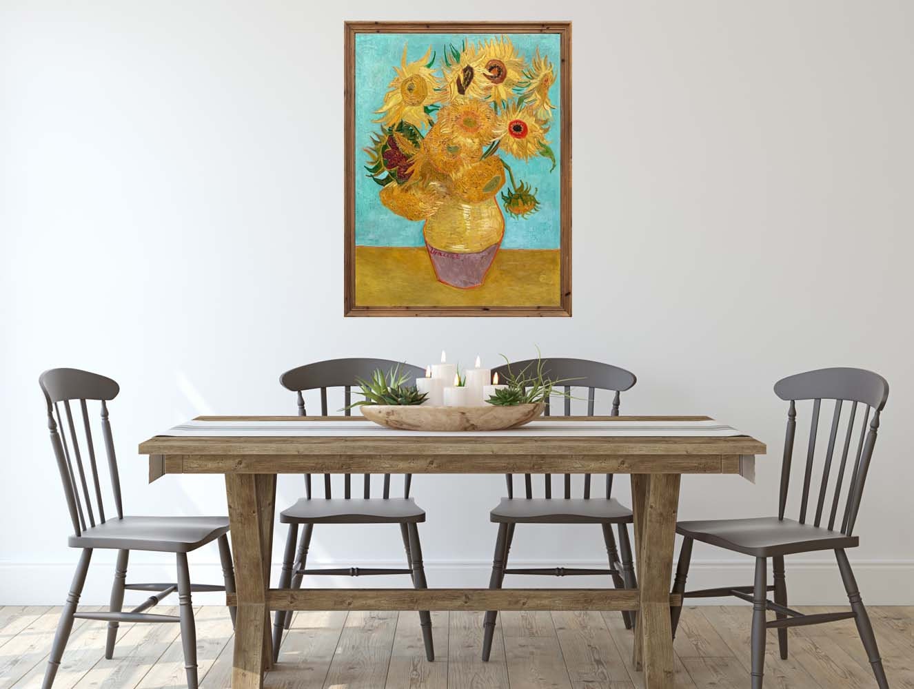 Van Gogh Sunflowers PRINTABLE Digital FILE Download Print Floral Wall ...