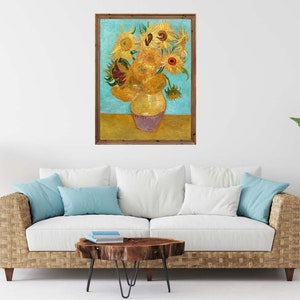 Van Gogh Sunflowers PRINTABLE Digital FILE Download Print Floral Wall ...