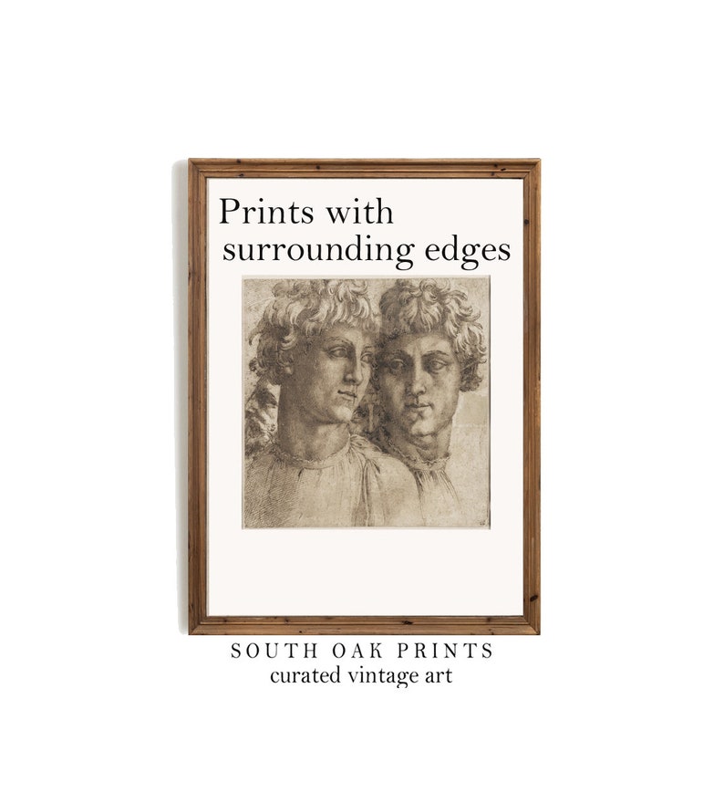 Roman Statue Portrait Sketch Drawing | PRINTABLE | Neutral Classic ...