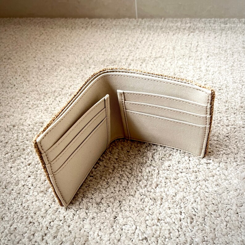 Handmade Minimalist Wallet Unisex Made With Jute - Etsy