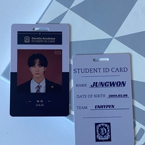 Enhypen ID Card Kpop - Etsy