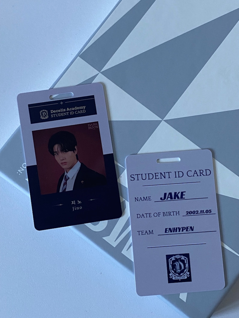 Enhypen ID Card Kpop - Etsy