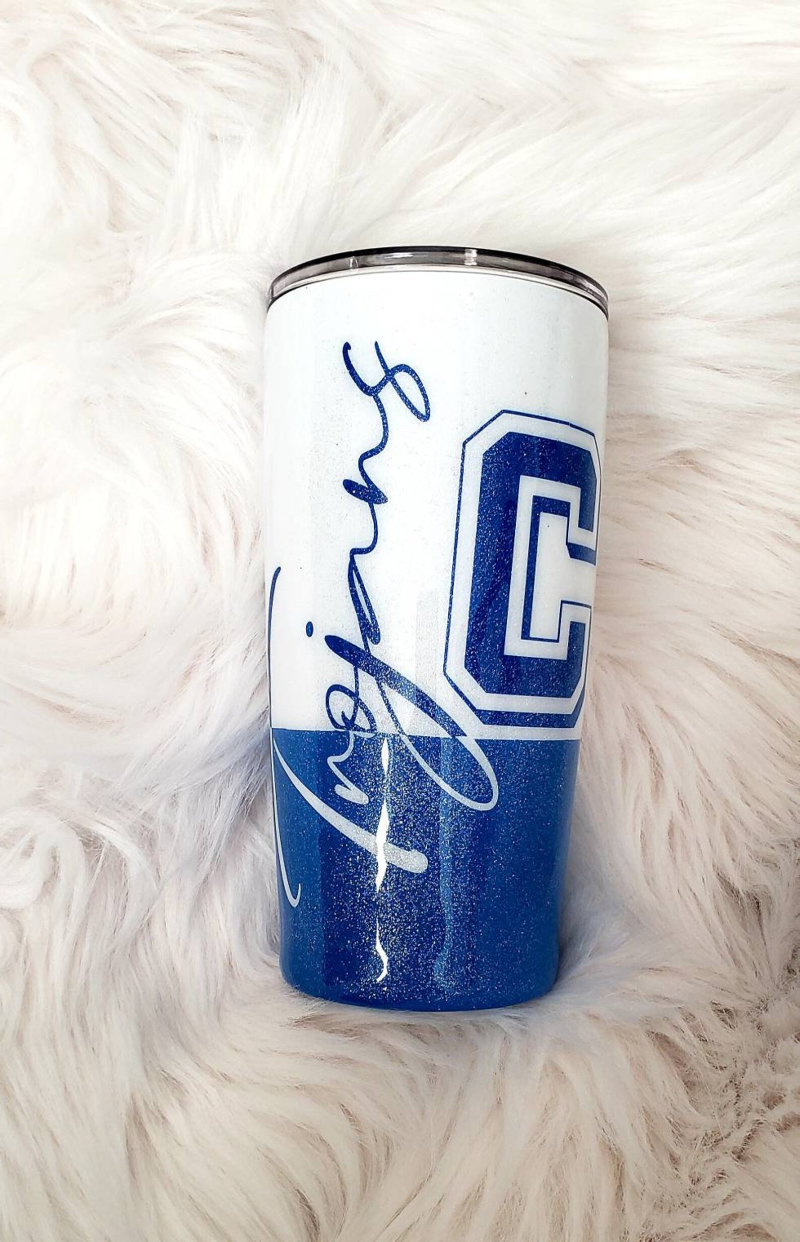 School Logo Tumbler Teacher Gift Sport Fanatic College High School ...