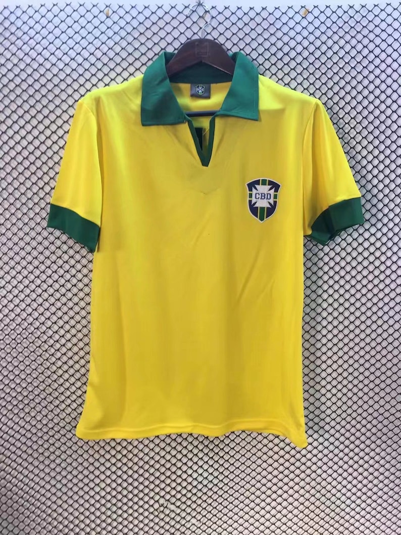 Vintage Pele Jersey 1962 World Cup Brazil Soccer Jersey Jersey - Etsy