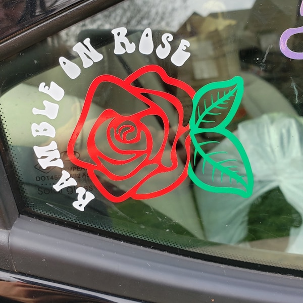 Ramble on Sticker - Etsy