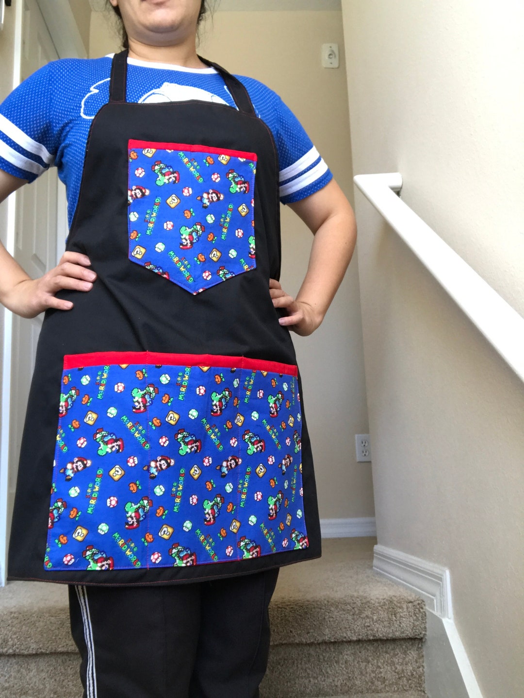 Man or Woman Adult Super Mario World Apron Great for Father’s Day - Etsy