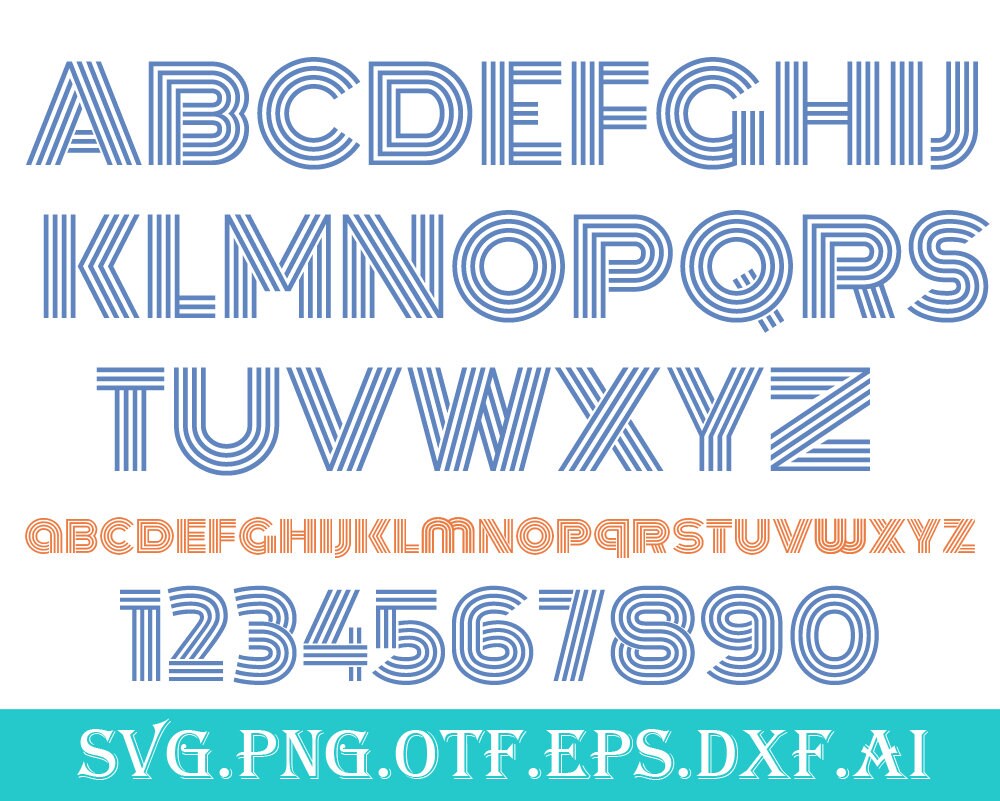 Round Font Svg Round Font Round Font Png Round Letters Svg - Etsy New ...