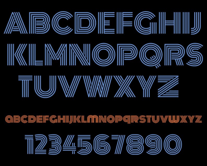 Round Font Svg Round Font Round Font Png Round Letters Svg - Etsy Australia