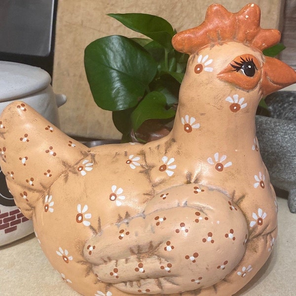 Ceramic Hen - Etsy