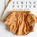 Easy Ruffle Bloomers PDF Sewing Pattern A4 A0 and Projector - Etsy