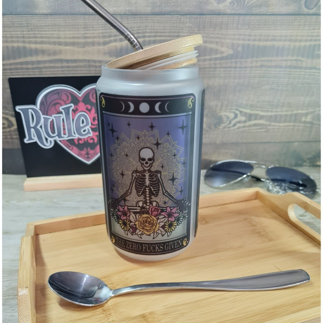 Tarot Card Cup the Zero Fucks Given Card, Tarot Card Cup, Tarot Glass ...