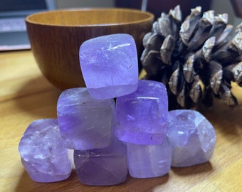 Amethyst Cubes - Etsy