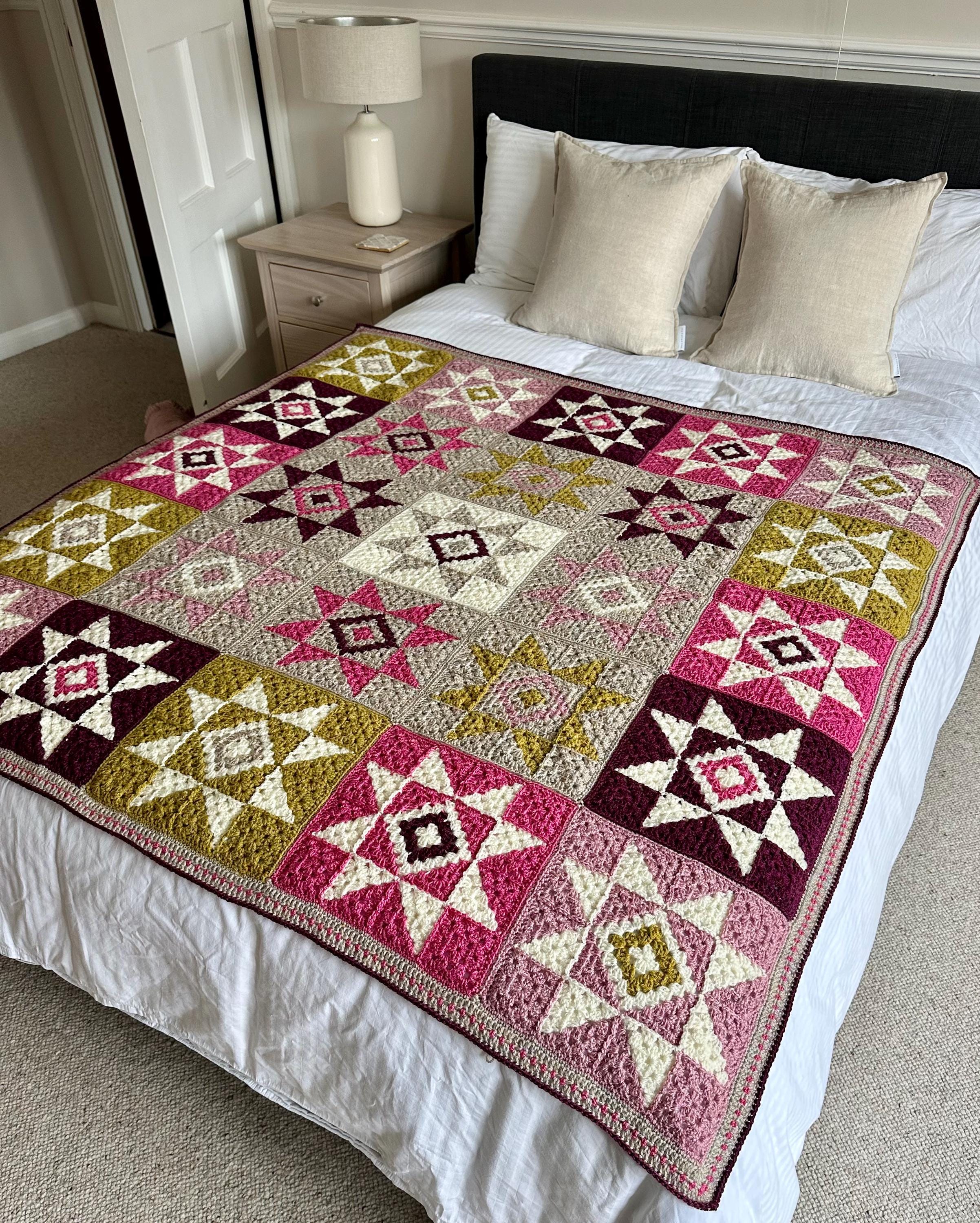 Quiet Sky Crochet Blanket Pattern PDF – Stylecraft Edition - Modern ...