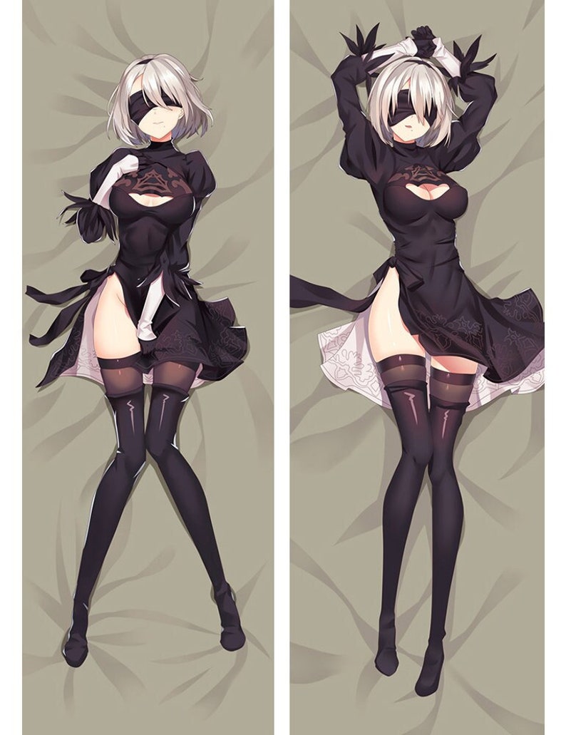 Nier Automata 2B Yorha No. 2 Type Anime Hugging Body Pillow Cover Case ...