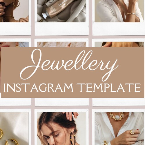 Social Media Canva Templates for Jewelry Business Jewelry - Etsy
