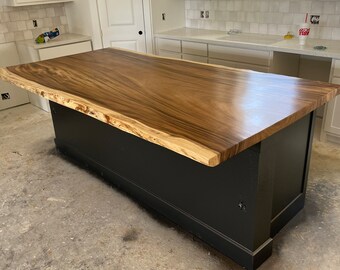 Handmade Wood Dining Table Live Edge River Table Custom - Etsy