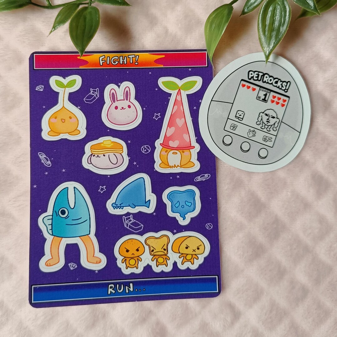Omori Enemies Sticker Sheet - Mini Sticker Sheet - Etsy