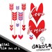 Hearts & Arrows Valentine Svg, Arrow Svg, Heart Svg, Ai, Pdf, SVG, DXF ...