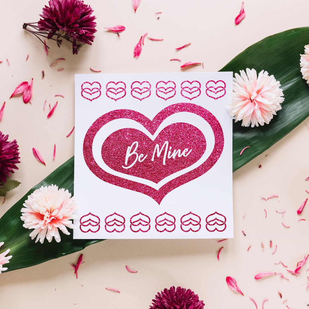 Double Hearts - Valentine's Day Svg, Heart for Cricut or Laser | Be ...