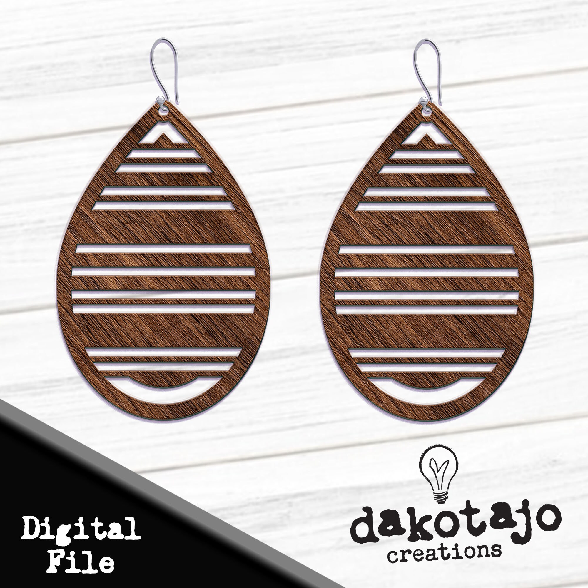 Teardrop Earrings Bundle Earring Svg, Earrings Pattern, Ai, Pdf, SVG ...