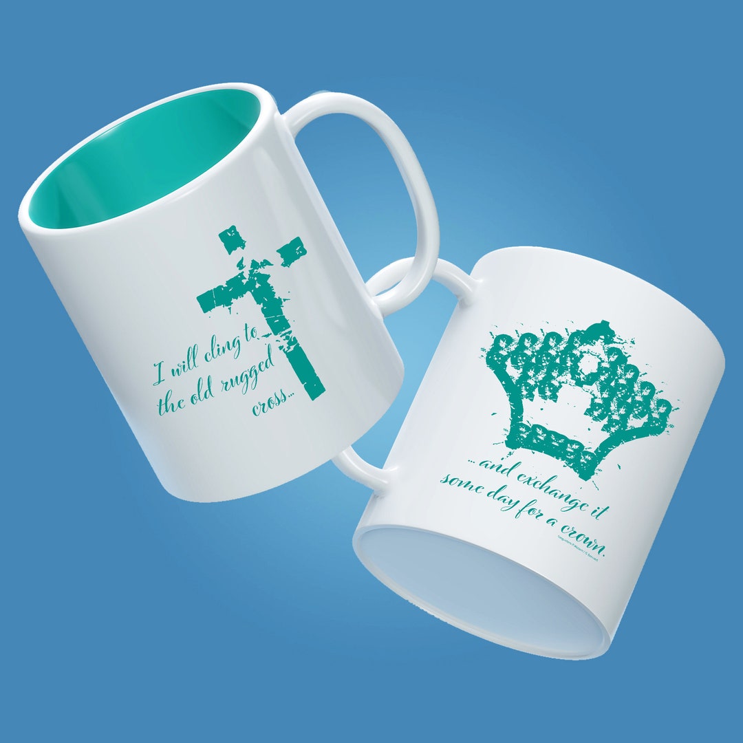 Old Rugged Cross PNG, Distressed Cross and Crown Artwork, Faith ...