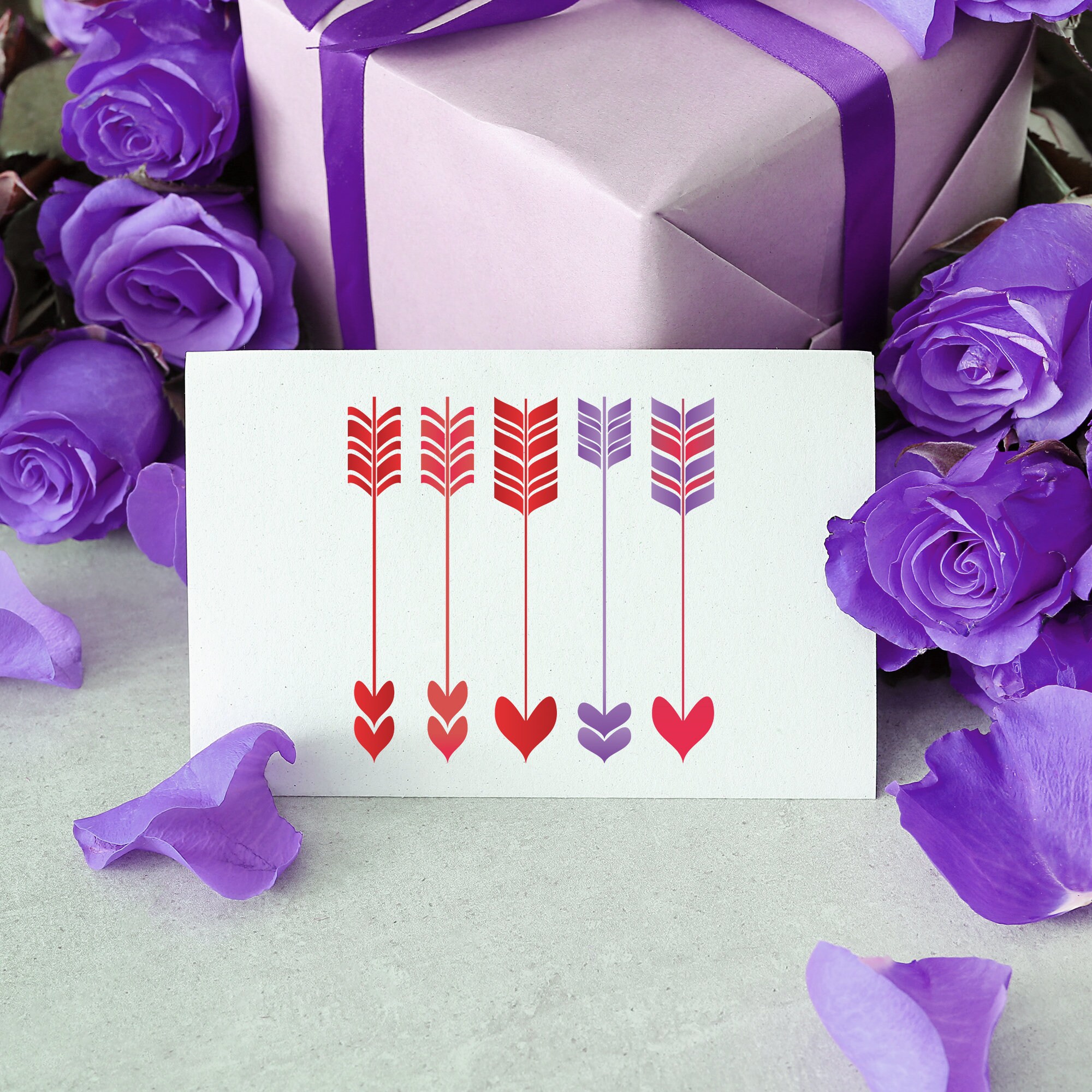 Hearts & Arrows Valentine Svg, Arrow Svg, Heart Svg, Ai, Pdf, SVG, DXF ...