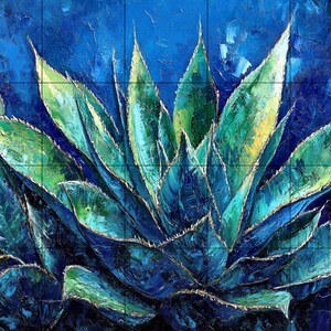 Agave 2 Desert Tile Murals Home Decor Wall Murals Backsplash ...