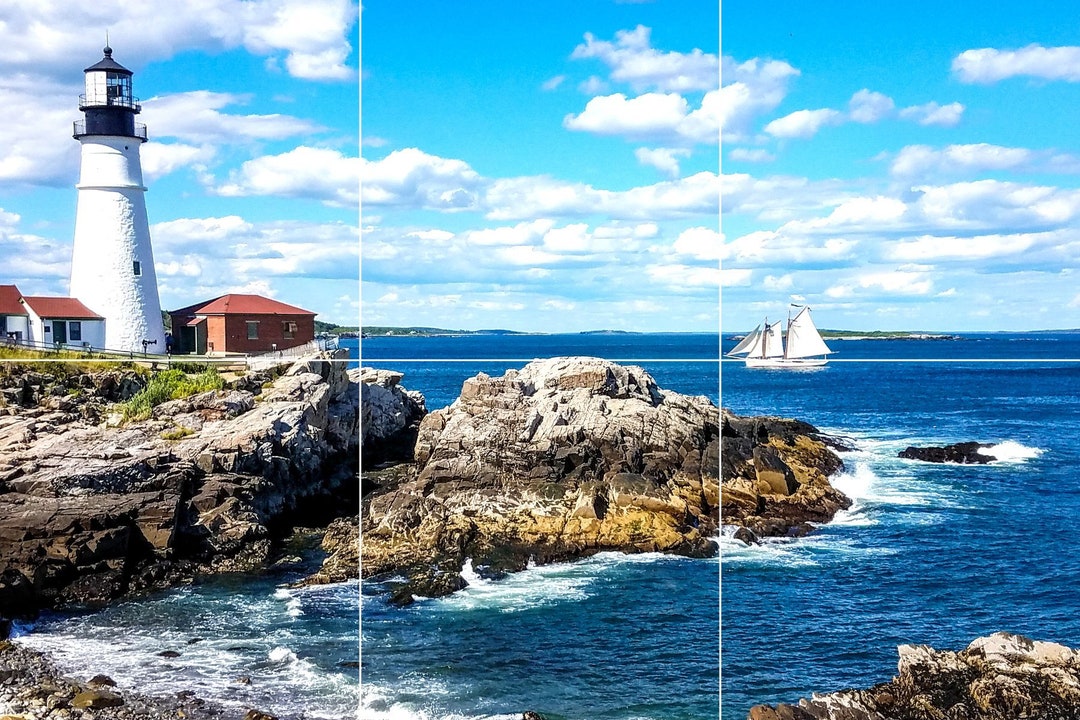 Portland Head Lighthouse Home Decor Wall Murals Backsplash Lighthouse ...