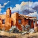 Desert Landscape Mural 7 Southwestern Art Home Decor Interior Design ...