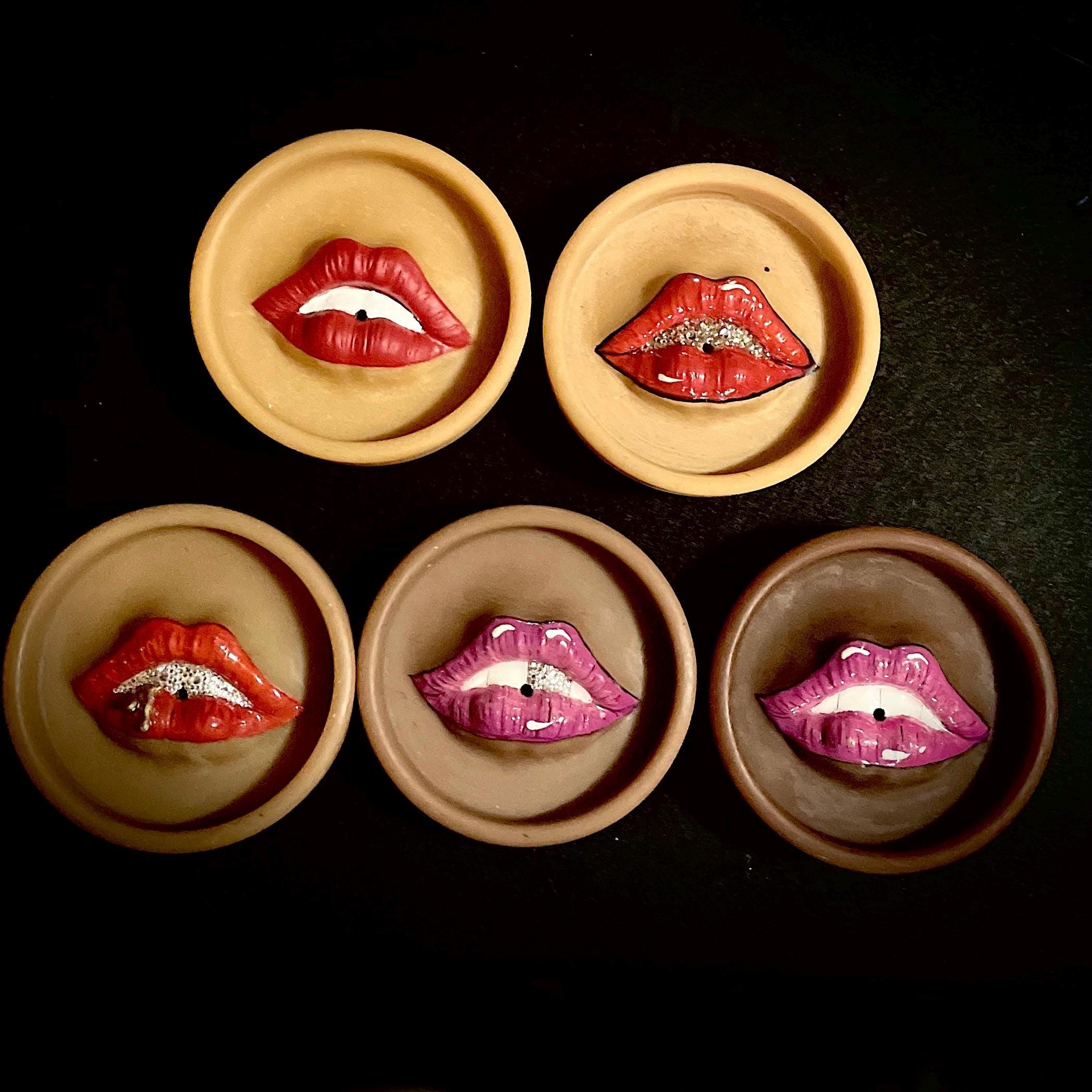 Lip Gold Grill With 1 Tooth Blinged Out Incense Burner - Etsy