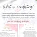 Manifestation Journal | Printable Journal | Law of Attraction Workbook ...