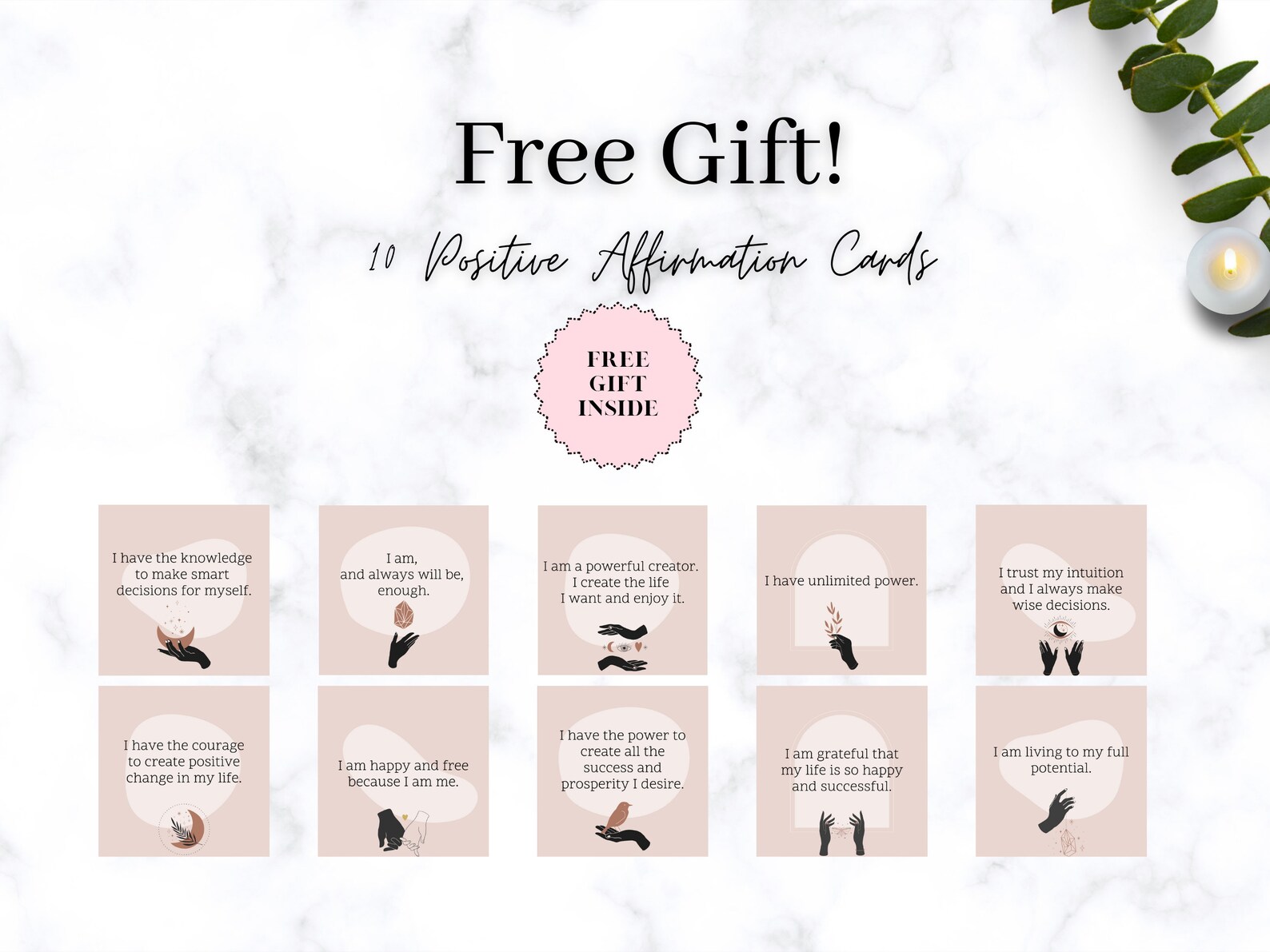 Manifestation Journal Printable Journal Law of Attraction Workbook ...