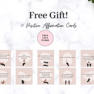 Manifestation Journal | Printable Journal | Law of Attraction Workbook ...