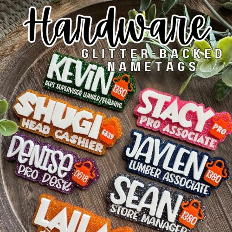 Custom Name Tags - Etsy