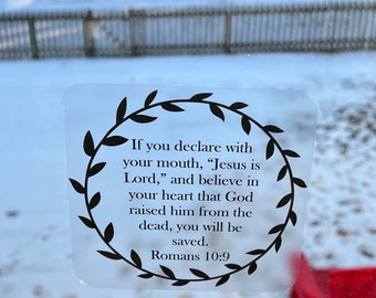 Window Bible Verse Decals - Etsy