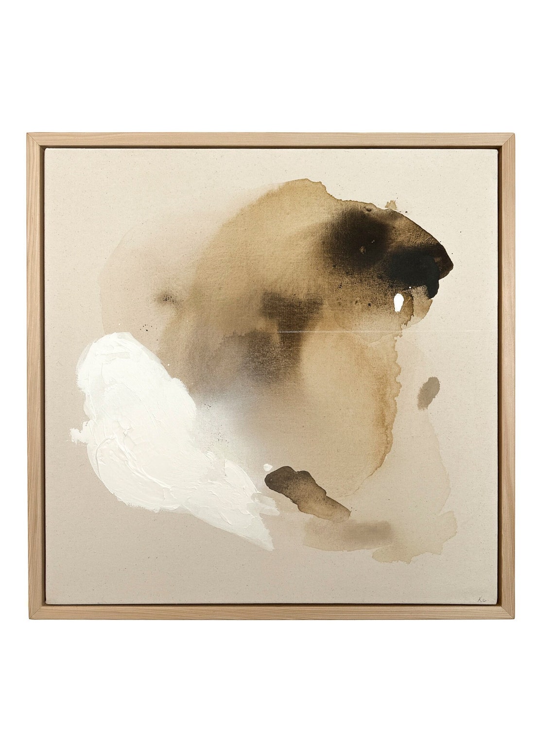 Original Abstract Painting Neutral Art Large Abstract Art - Etsy