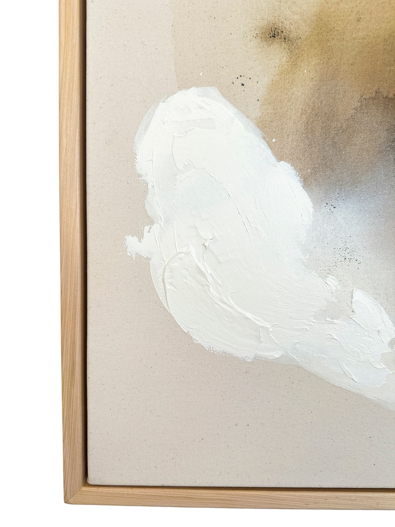 Original Abstract Painting Neutral Art Large Abstract Art - Etsy