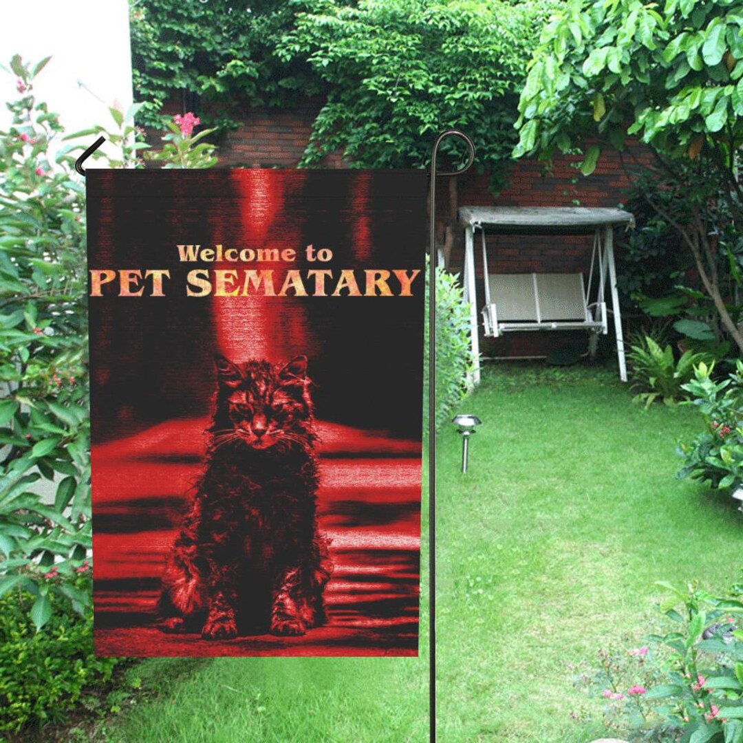 Pet Sematary Inspired, Garden Flag - Etsy
