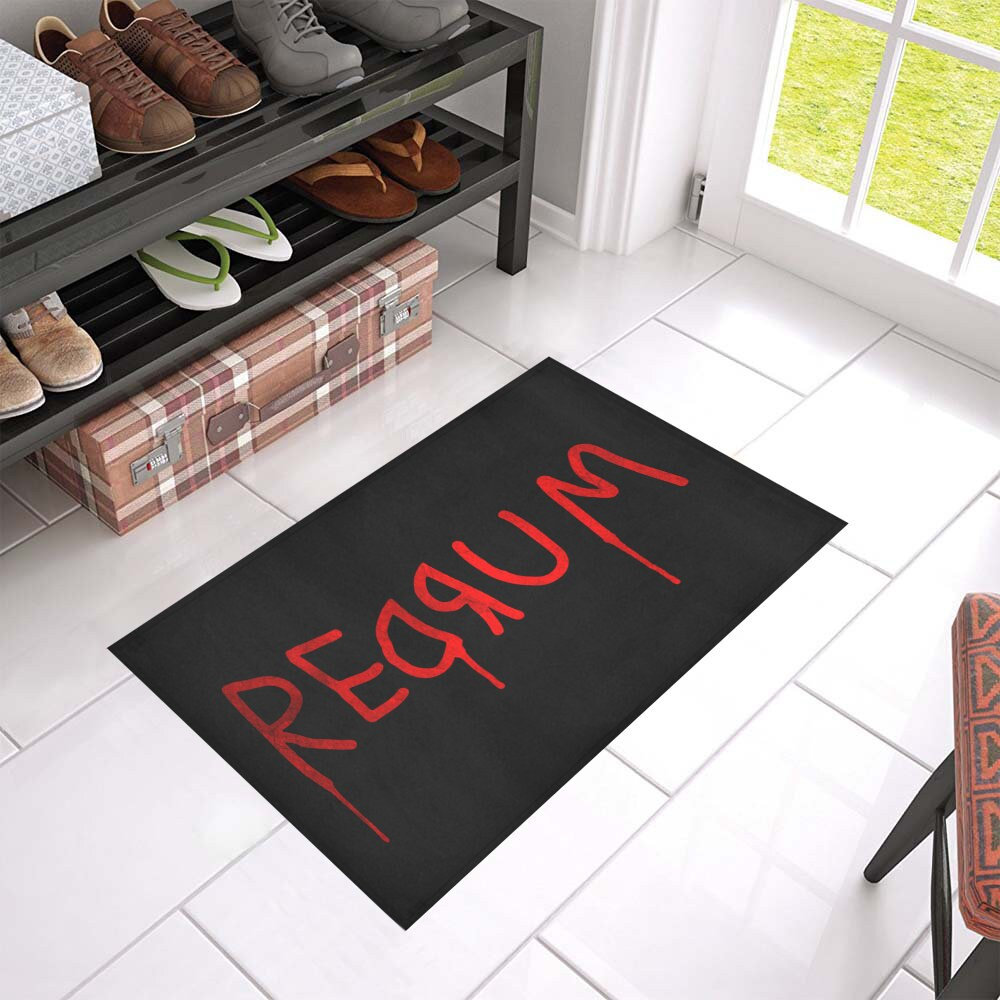 The Shining Doormat | Overlook Hotel Horror Decor | Redrum Welcome Mat ...